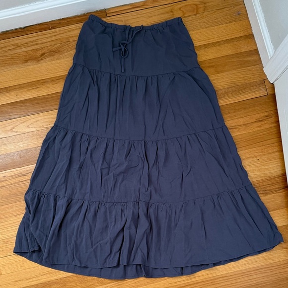 Brandy Melville | Skirts | Brandy Melville Blue Maxi Skirt | Poshmark